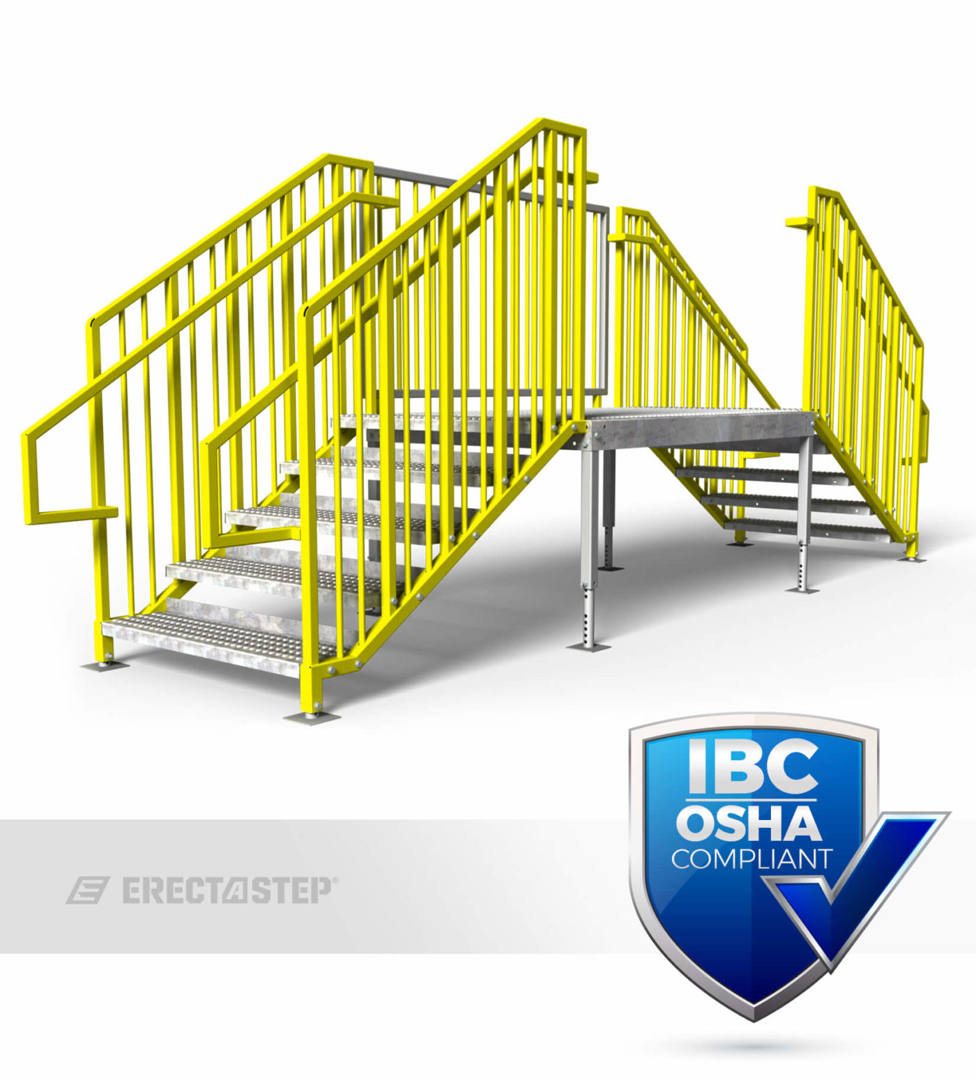 ERECTASTEP Portable Stairs Multiple Entries METALSOURCE erectastep-portable-stairs-multiple-entries-metalsource